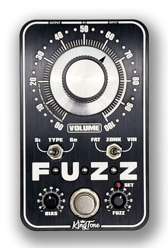 King Tone Mini Fuzz V2 Black – Vintagegitar